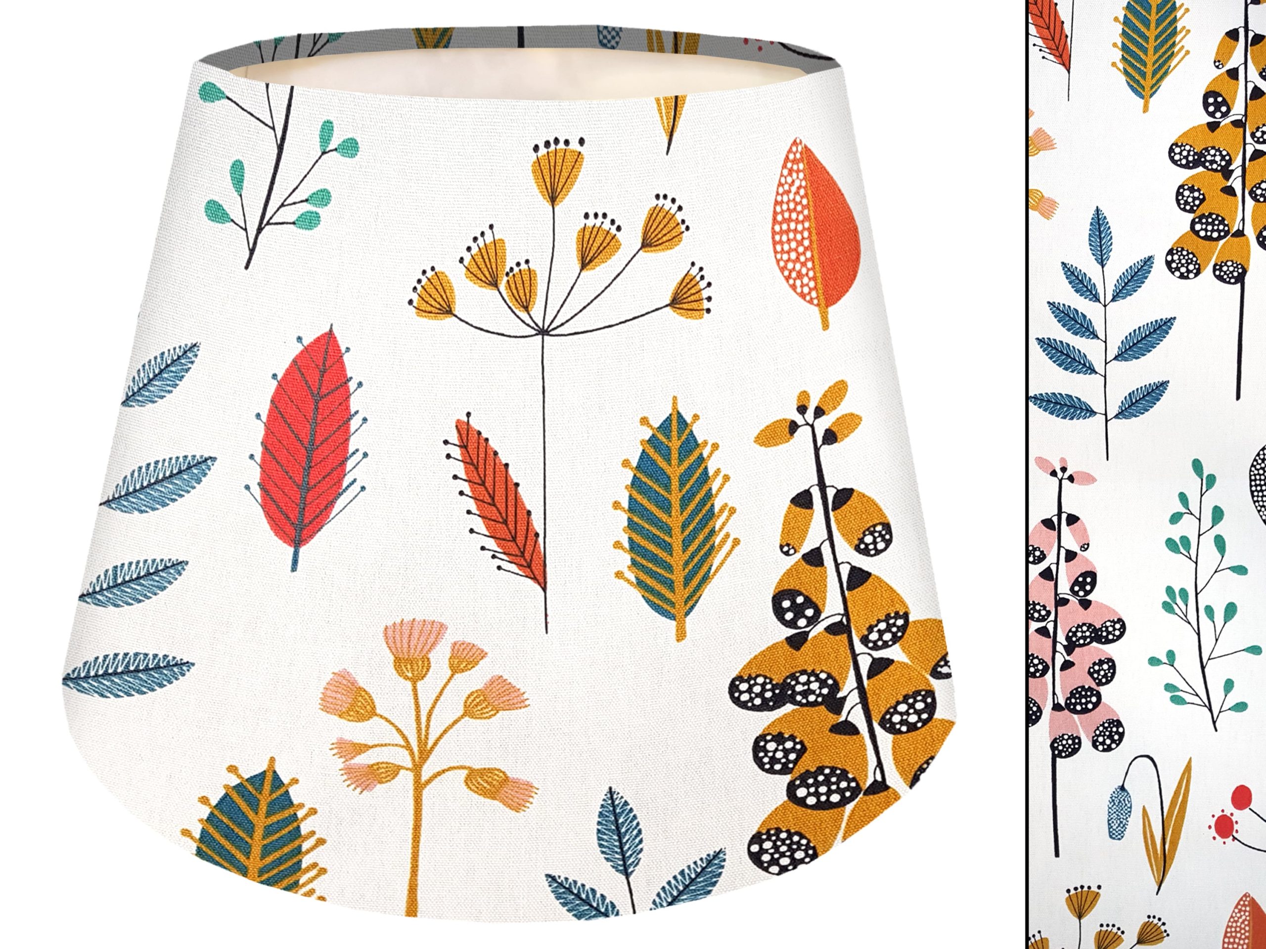 Scandi Flowers Empire Lampshade, Scandi Style - Light Owl
