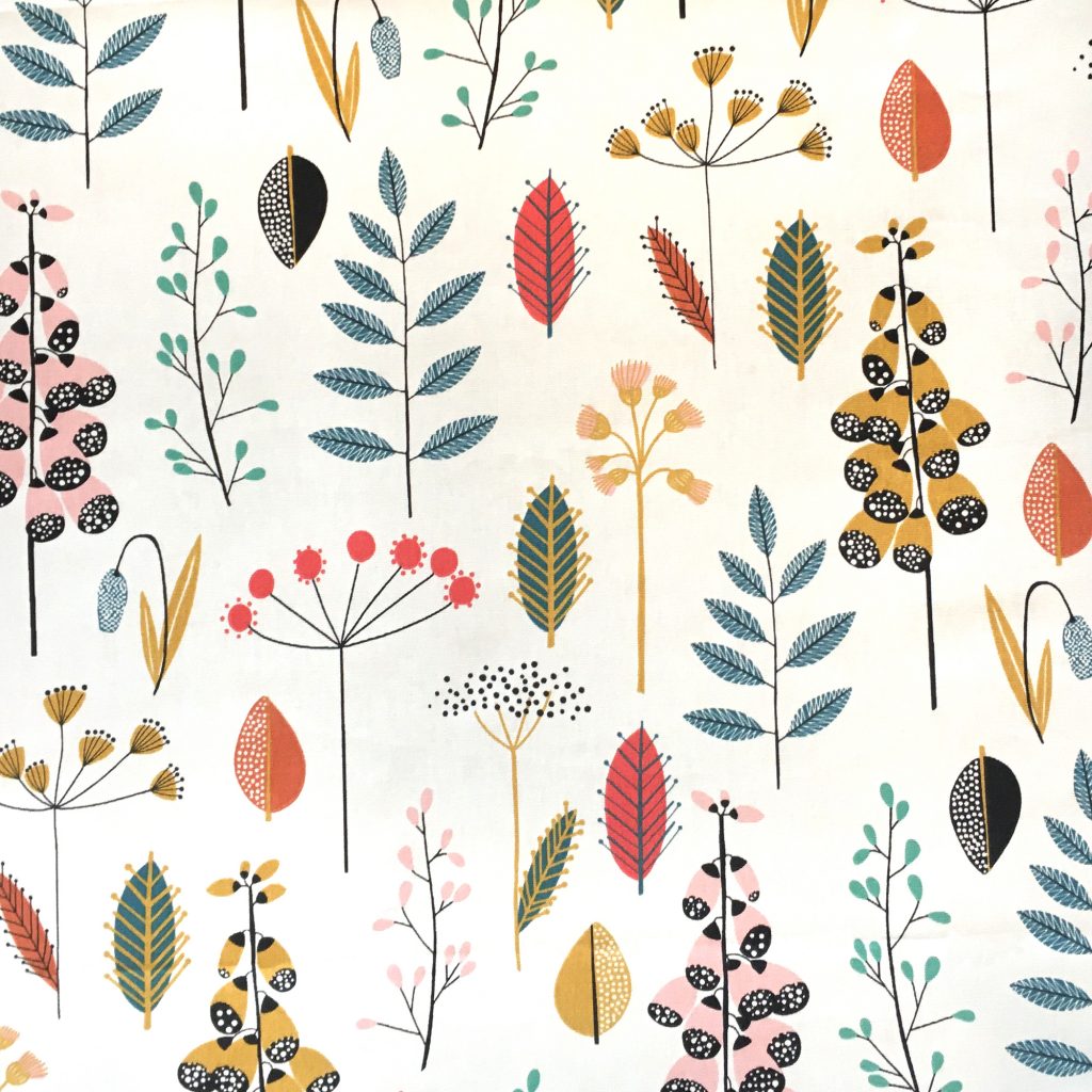 Fabric Pattern and Colour Gallery - Light Owl