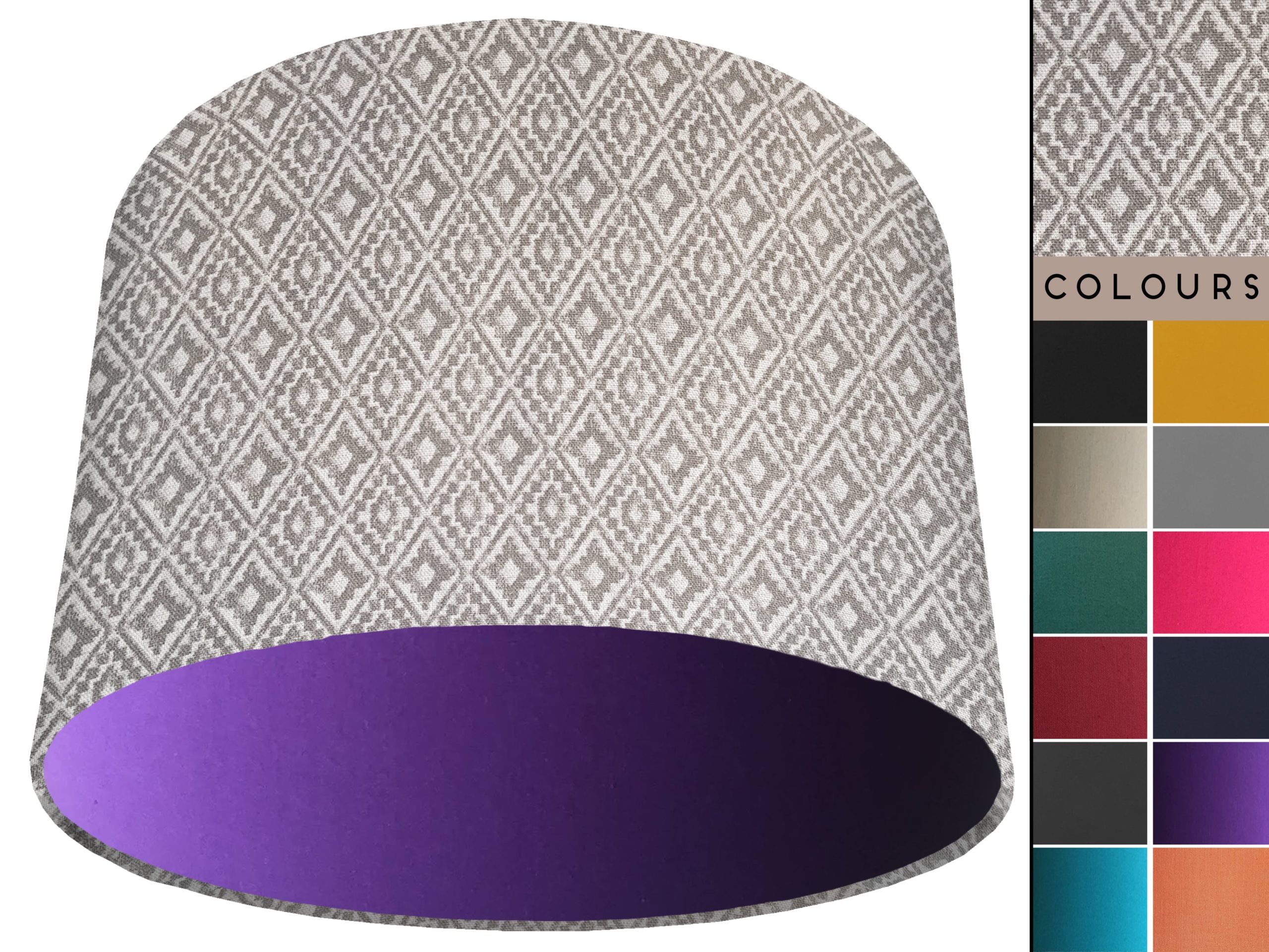 Navajo Grey Light Shade, Inspired Native American - Light Owl